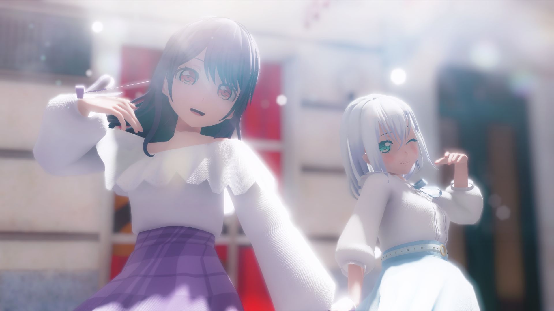 ...倉田ましろ & 二葉つくし【愛包ダンスホール】【模型配布】