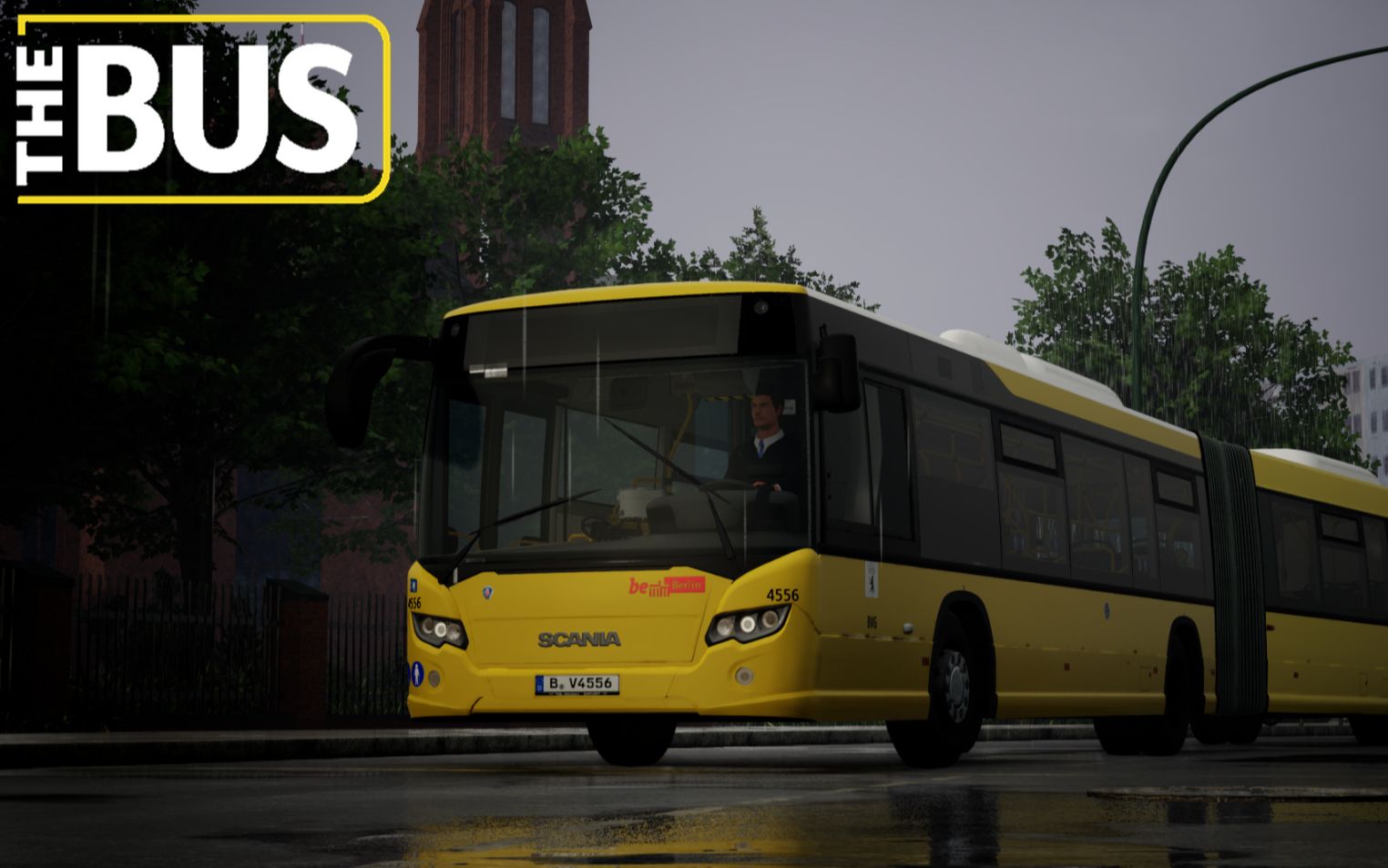The BUS:这居然是模拟驾驶类游戏?超级真实的雨天行车