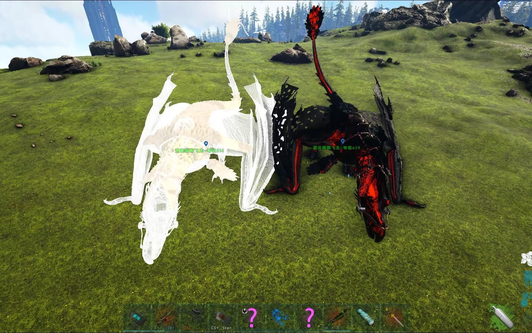 方舟生存进化原始恐惧模组 第三十四期 万圣节专属 混沌灵魂嘟嘟飞龙