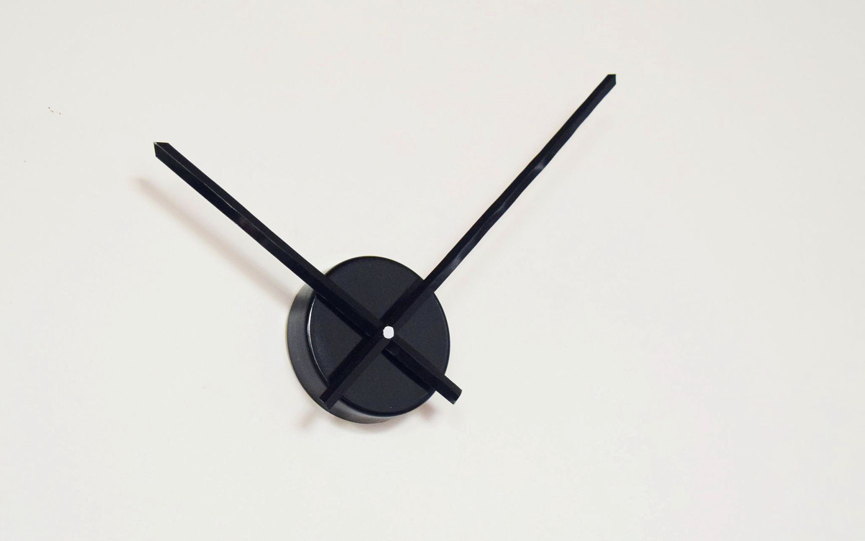 自制极简主义挂钟 创意无表盘指针石英表DIY教学