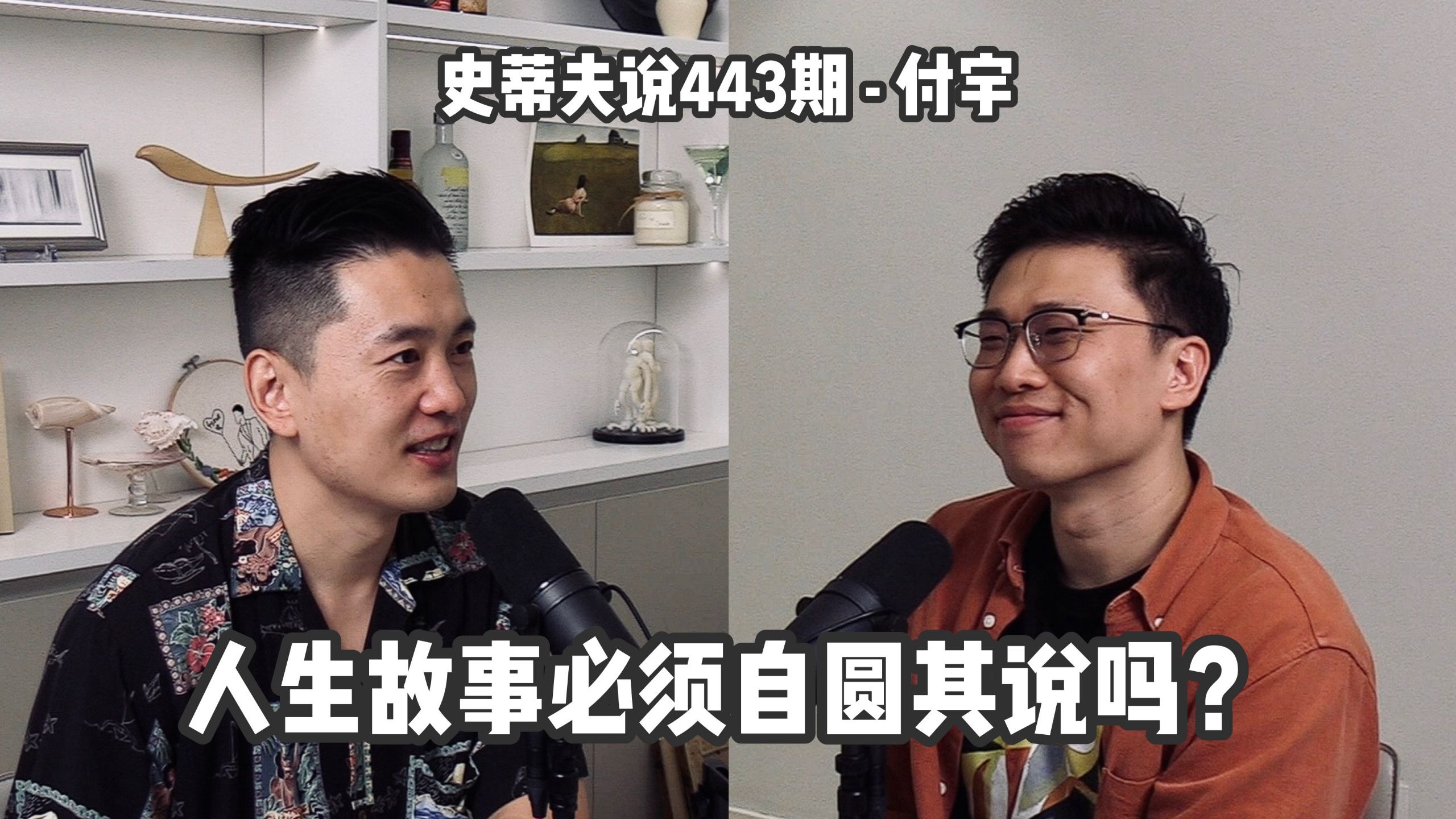 史蒂夫说443期 - 付宇 - 人生故事必须自圆其说吗?