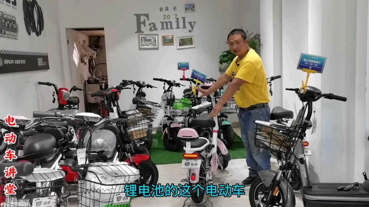 介绍两款新国标锂电池电动车,一辆48V12A,一辆48V20A!