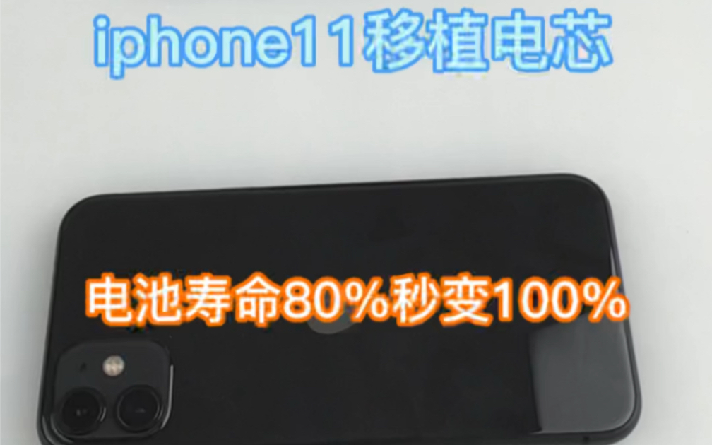 phone移植电芯,大家耐心观看电池寿命如何秒变100
