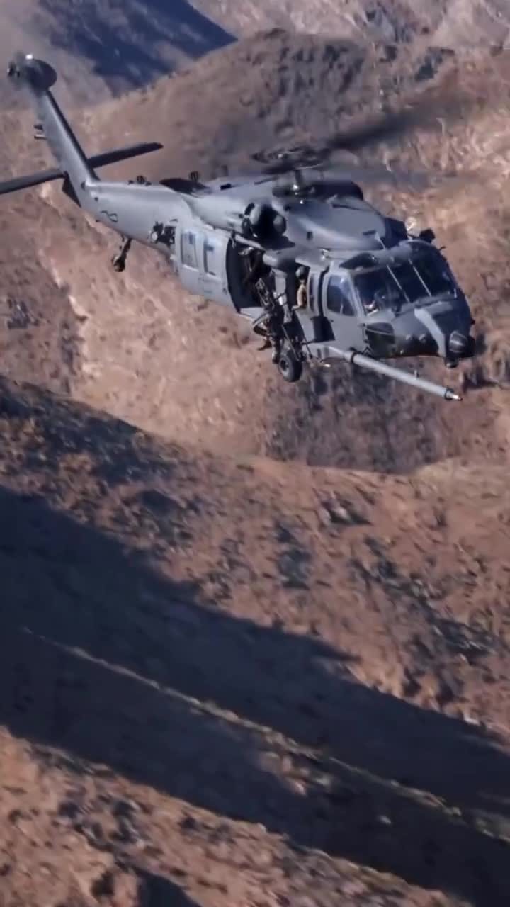 HH-60W黑鹰,配上这音乐有点上头啊