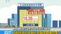 新闻直播间 2019 中国人民银行发布2018金融统计数据 12月末广义...