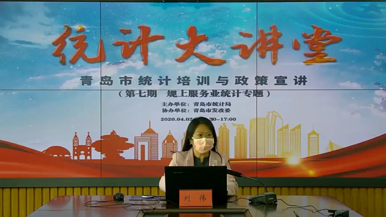 服务业统计大讲堂——7.规上服务业完整培训视频