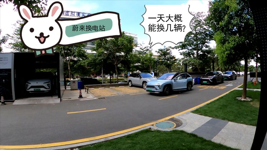 国产汽车蔚来免费换电站一天能换多少辆车?换电站小哥给你答案!