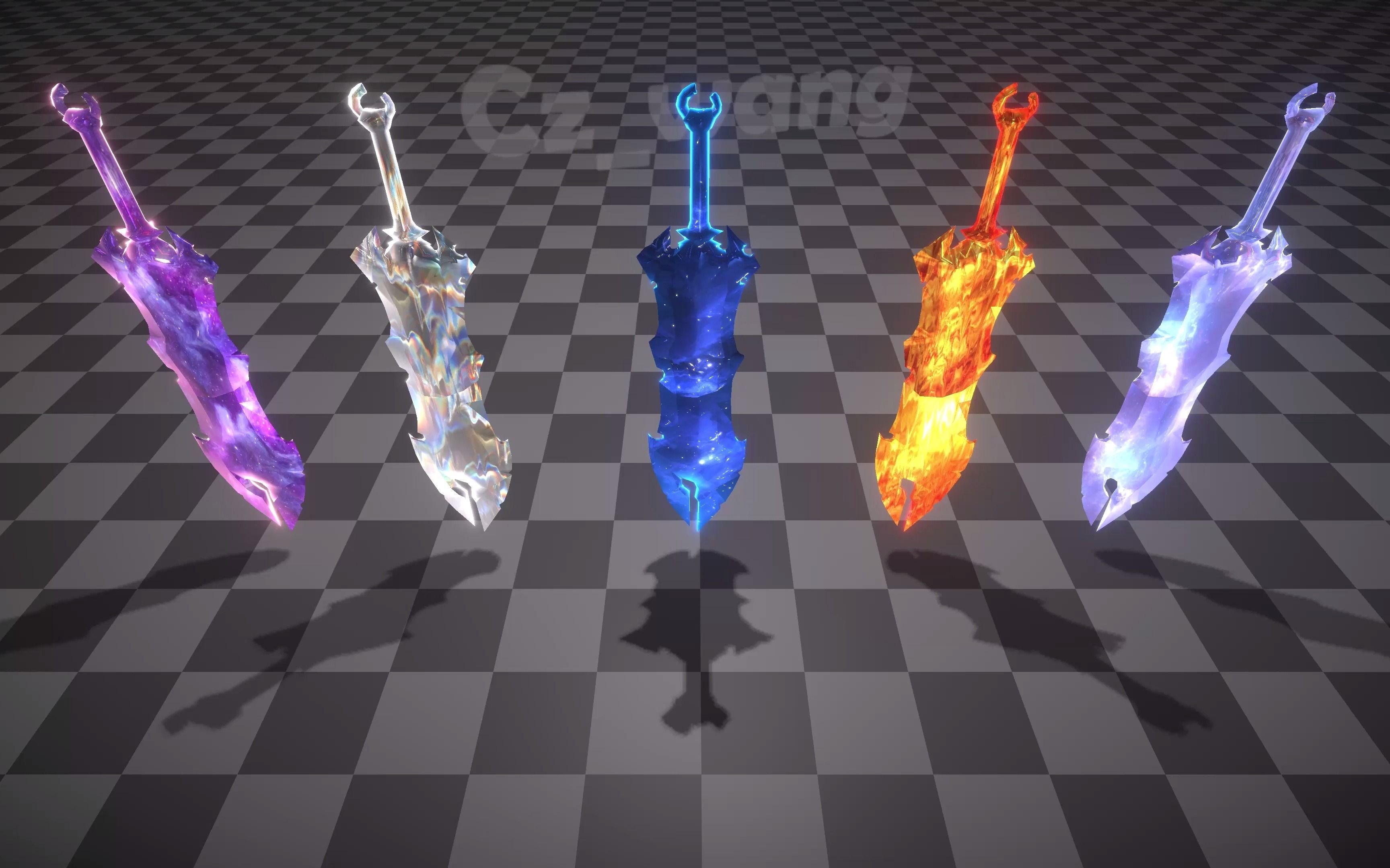 Unity ASE武器材质练习