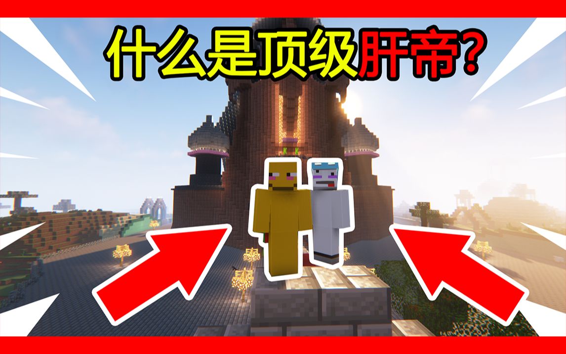 我的世界:什么是顶级肝帝?这是小房子?_单机游戏热门视频