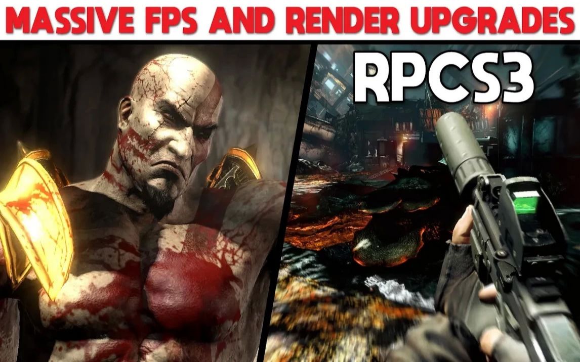 PS3模拟器 | RPCS3新补丁带来战神3与杀戮地带3性能与画质巨大提升!