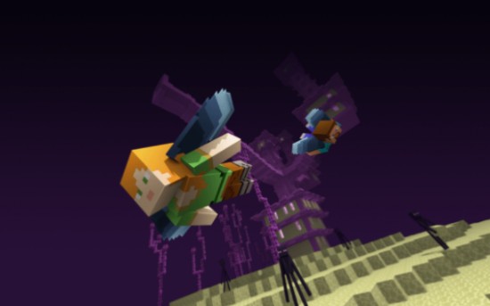 我的世界一款让MOJANG都陶醉的资源包?连主题画都用它?