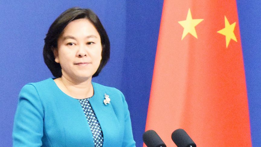 中国通过社交网站窃取敏感数据?华春莹当场用三个字回击