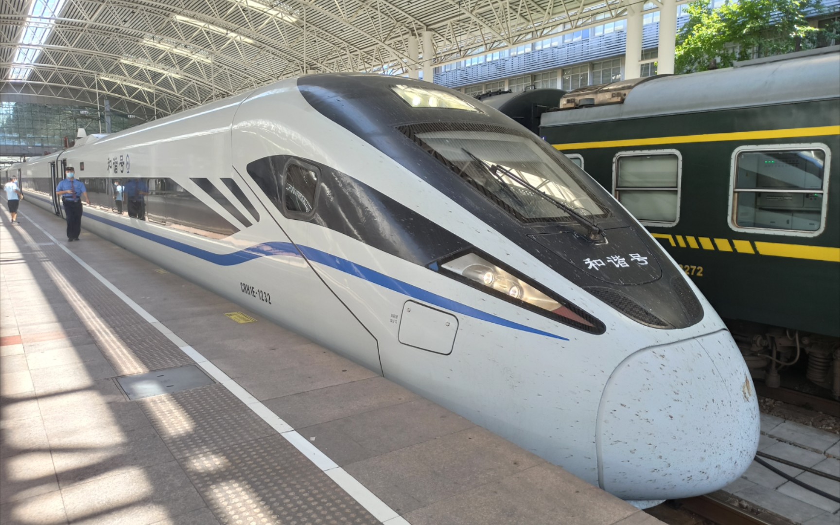 体验新CRH1E-NG,上海-安亭西,C3868二等座