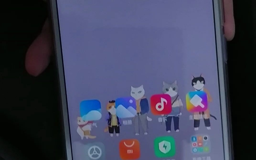 小米6 猫猫转圈圈 开机动画