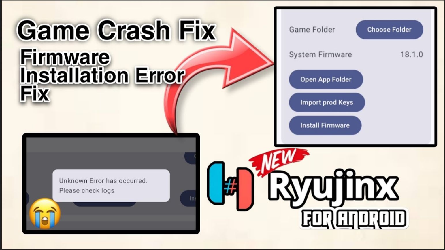 ...闪退和固件安装失败 | 安卓Switch模拟器 Ryujinx_单机游戏热门视频