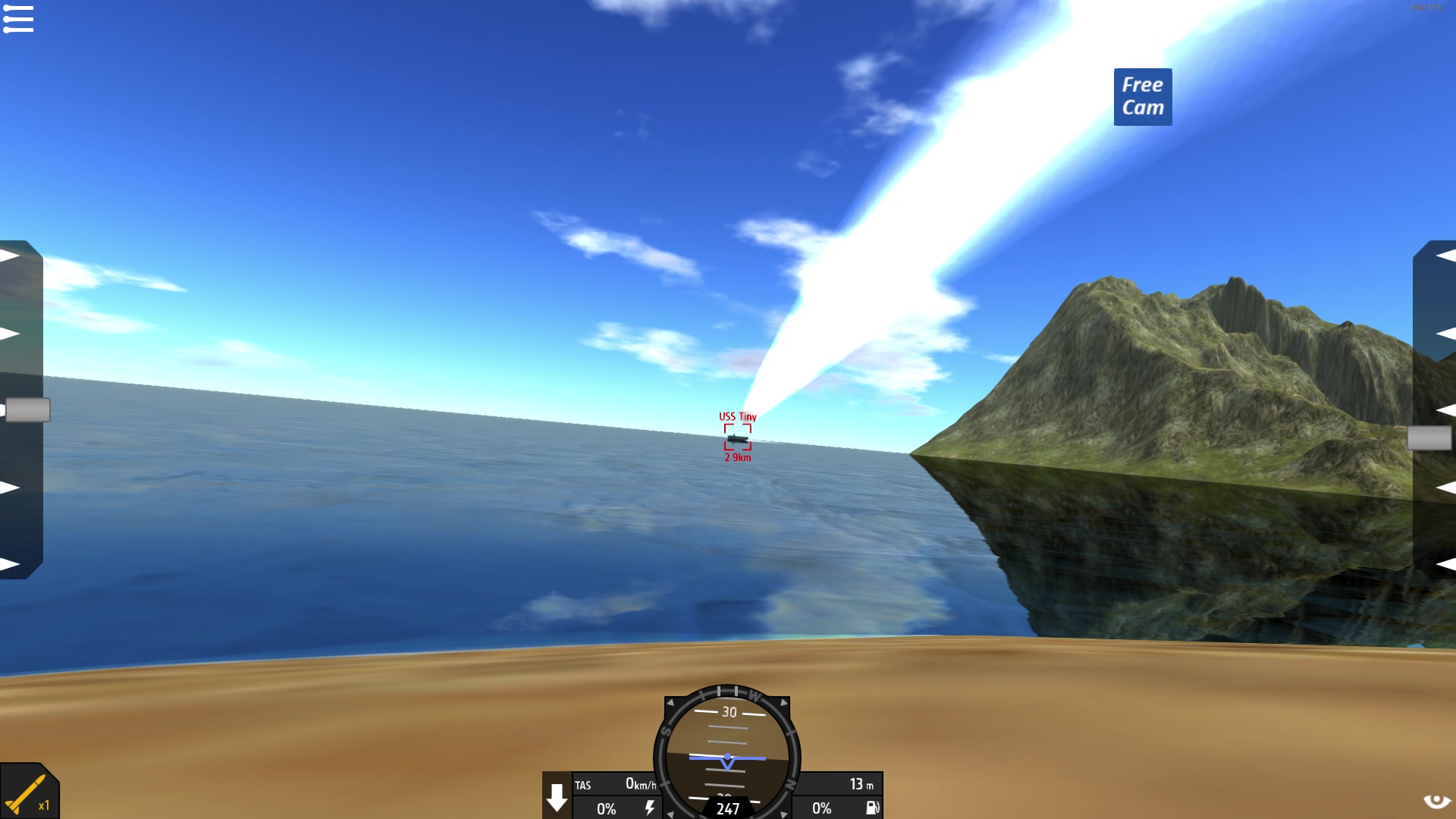 简单飞机冷发射系统它lei了