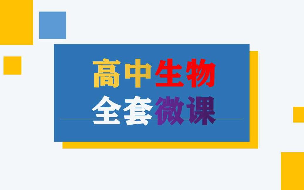 高中生物必修2全套微课视频NO14《减数分裂》第2节