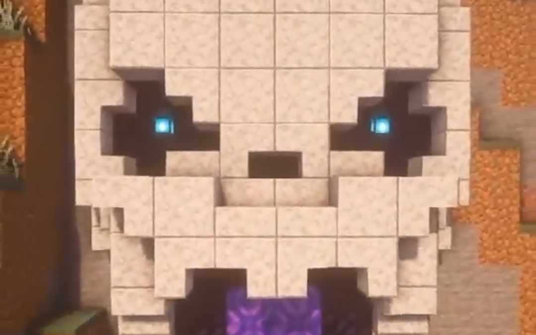 我的世界:教你做一个漂亮的地狱门!