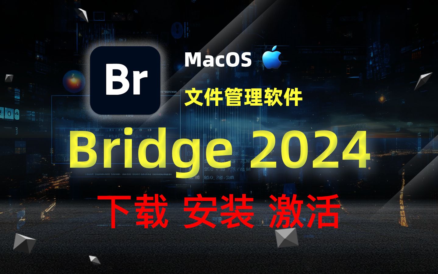 Adobe Bridge 2024 (Br 2024 文件管理软件)下载安装激活教程