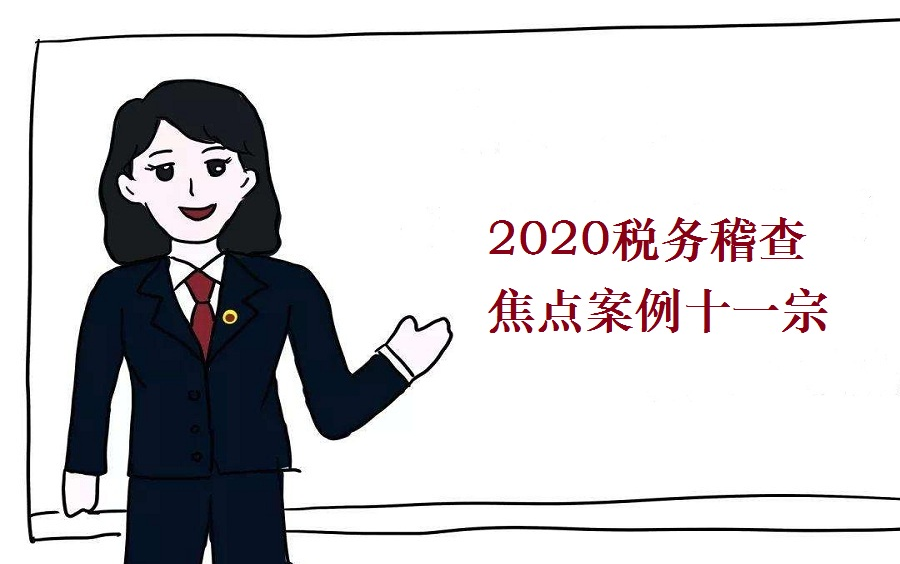 2020税务稽查焦点案例十一宗