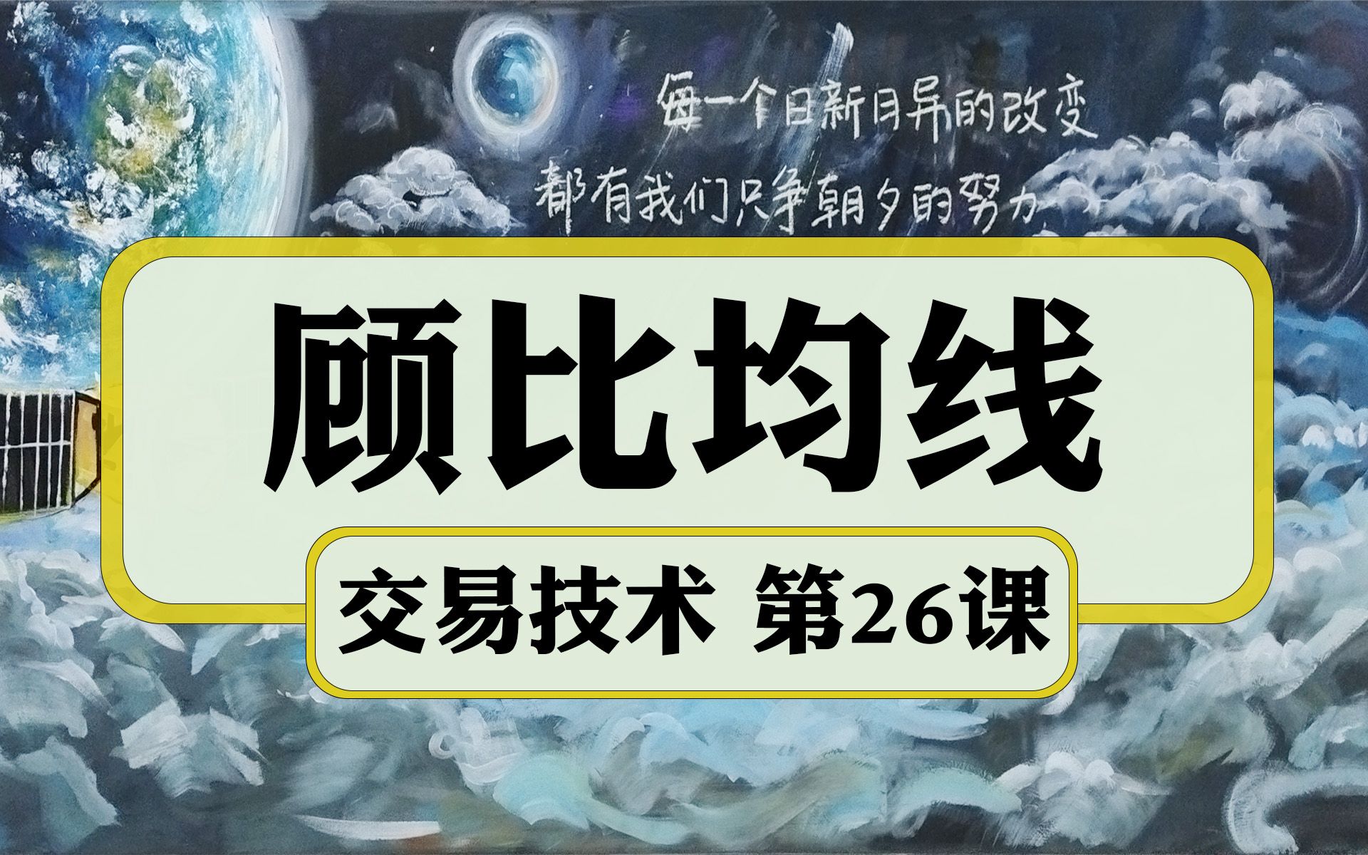 交易技术第26课:顾比均线