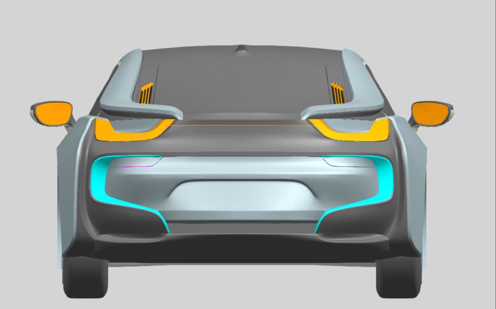 UG汽车建模-BMW i8-part09
