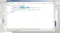 oracle视频教程PLSQL基础之游标02