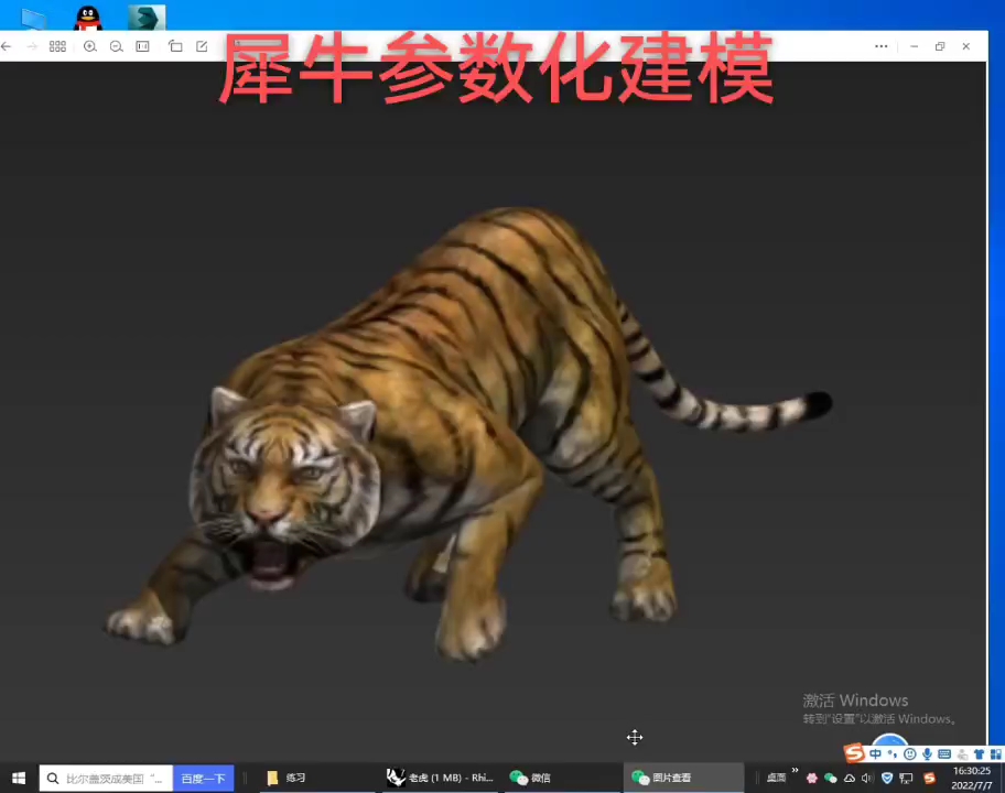 犀牛参数化建模