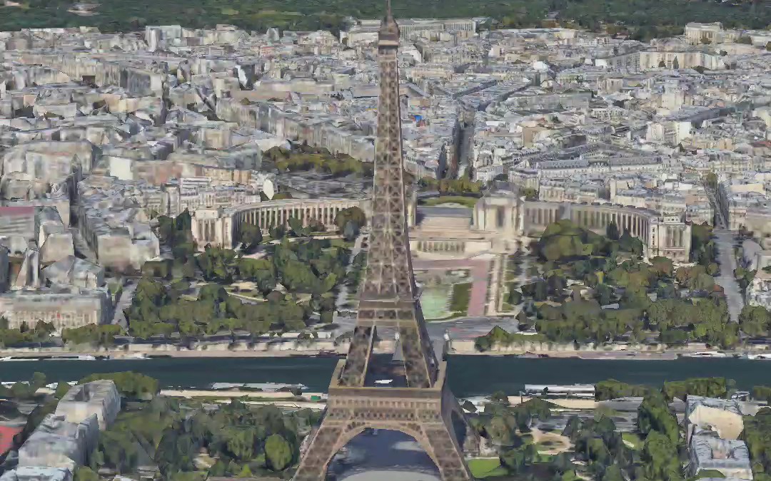 谷歌地球手机版3D模型带你免费旅游全世界