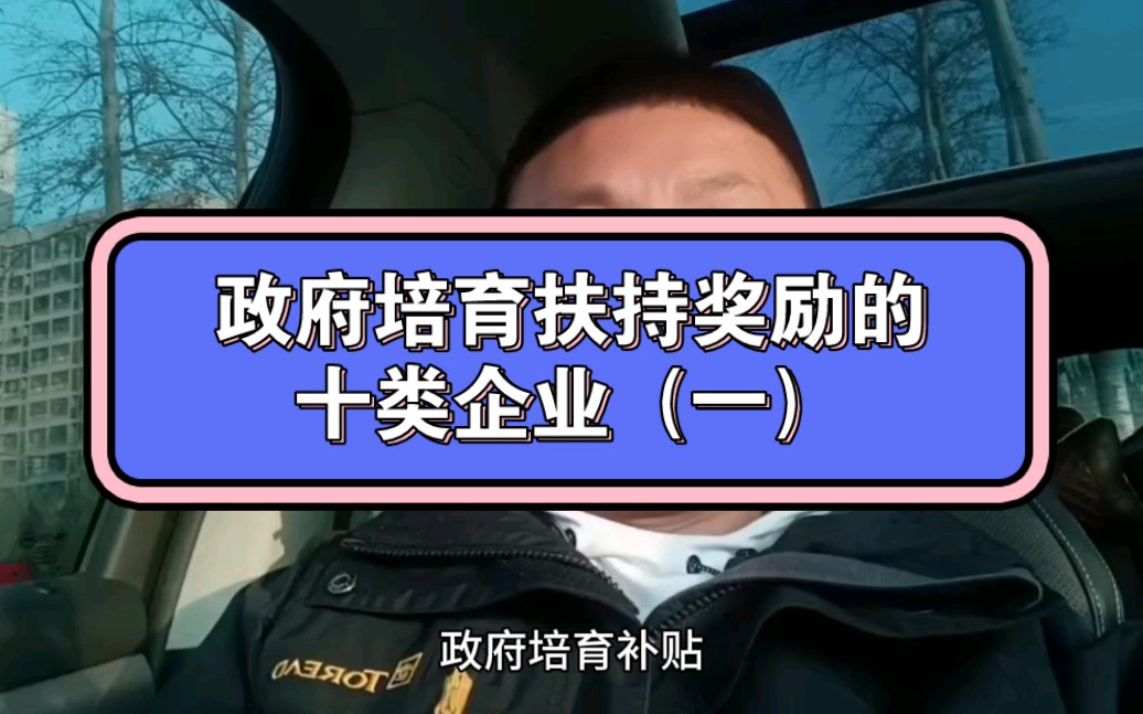 政府培训补贴扶持的十类企业有哪十类?前五类解答