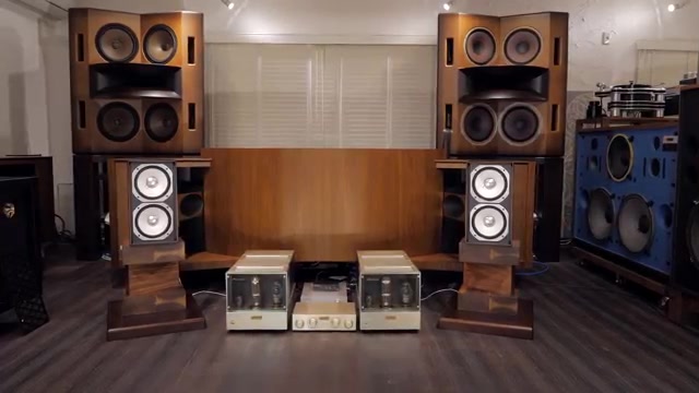JBL L75 全频加被动低音,著名LE8T全频单元(山下达郎-群山的炎)
