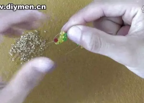 串珠视频教程之戒指3
