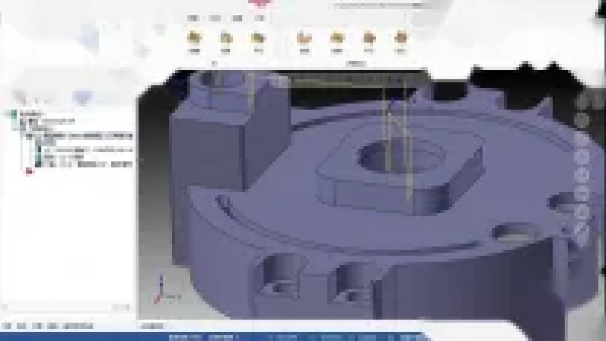 mastercam 模型倒角