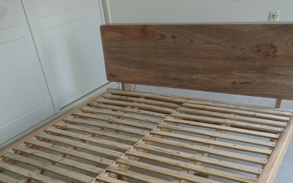 【木工制作】做一张香樟木木床