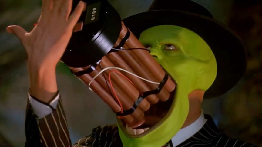 爆炸倒计时3秒,超级英雄展示变态超能力,直接吞下了炸弹