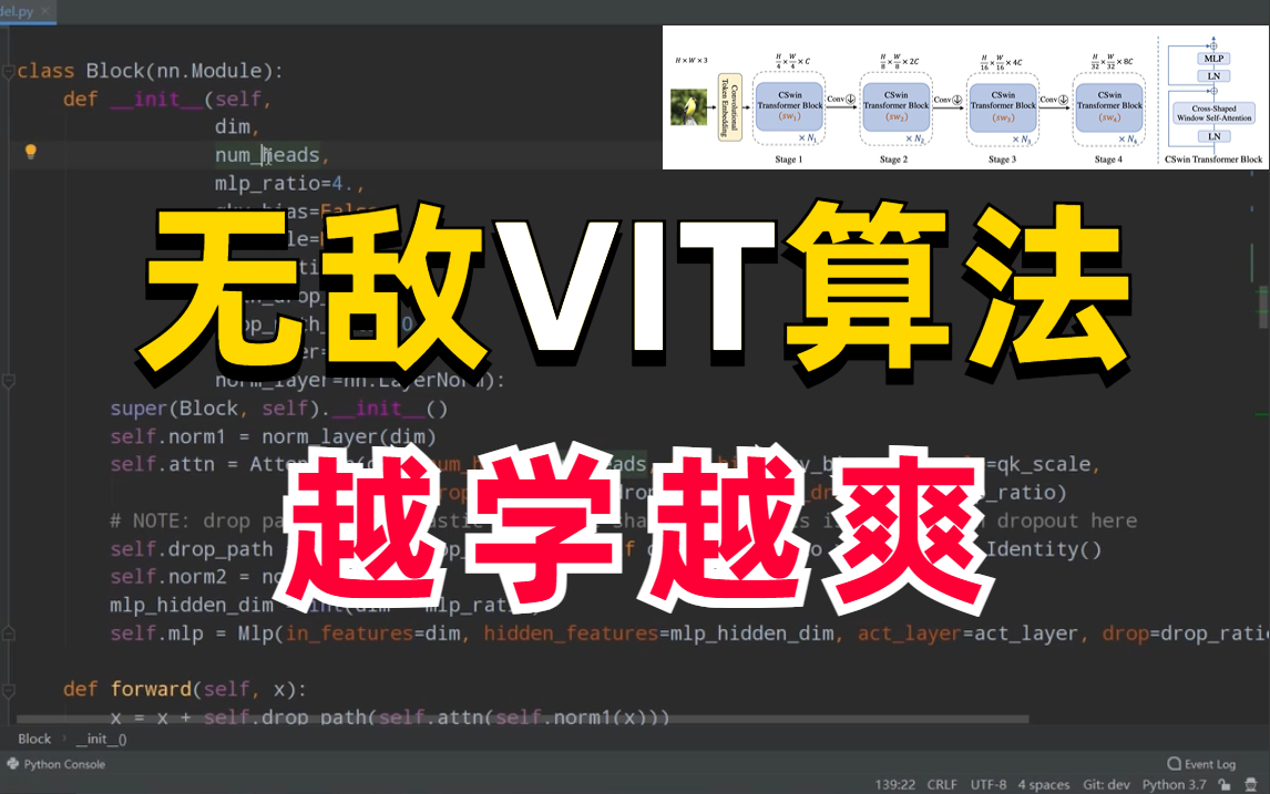 【VIT算法】Vision Transformer原理详解+代码复现,同济大佬讲解半天...