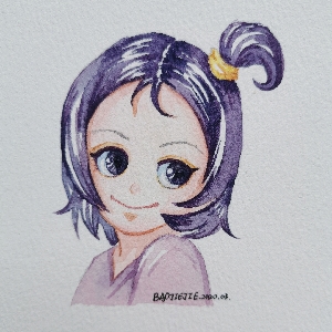 宝姐姐在画画 