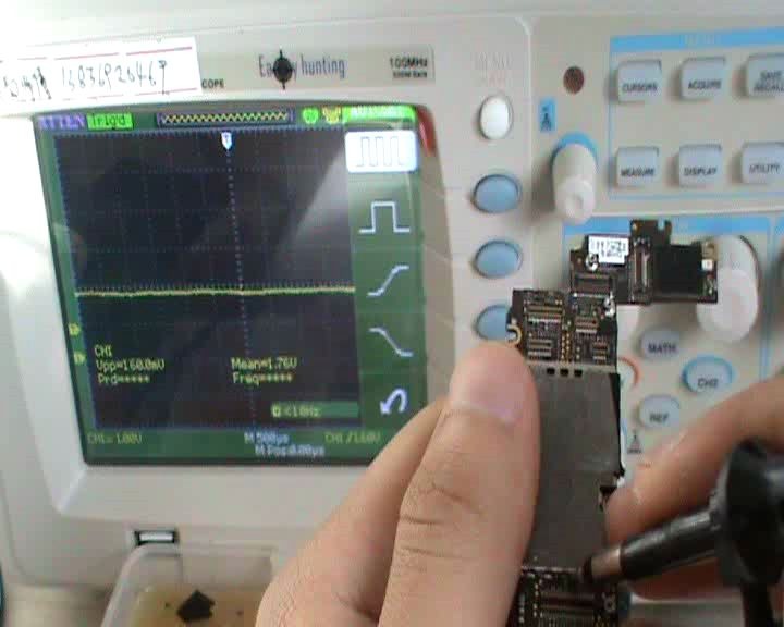 示波器测量电压丨手机维修基础丨手机维修基础入门