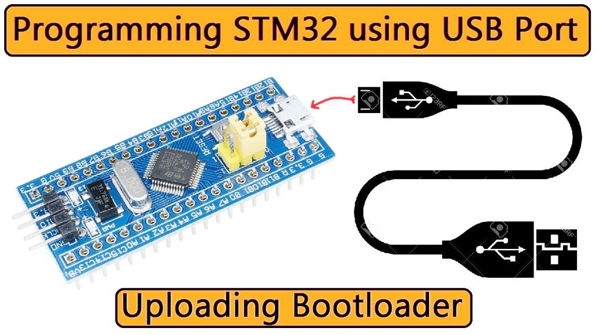 STM32: 如何通过USB片内自带Bootloader下载程序及注意事项