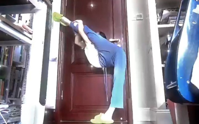 小红书舞蹈学霸240度后腿