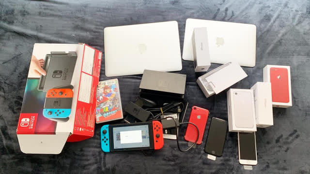 这次捡漏收获挺大,任天堂switch游戏机