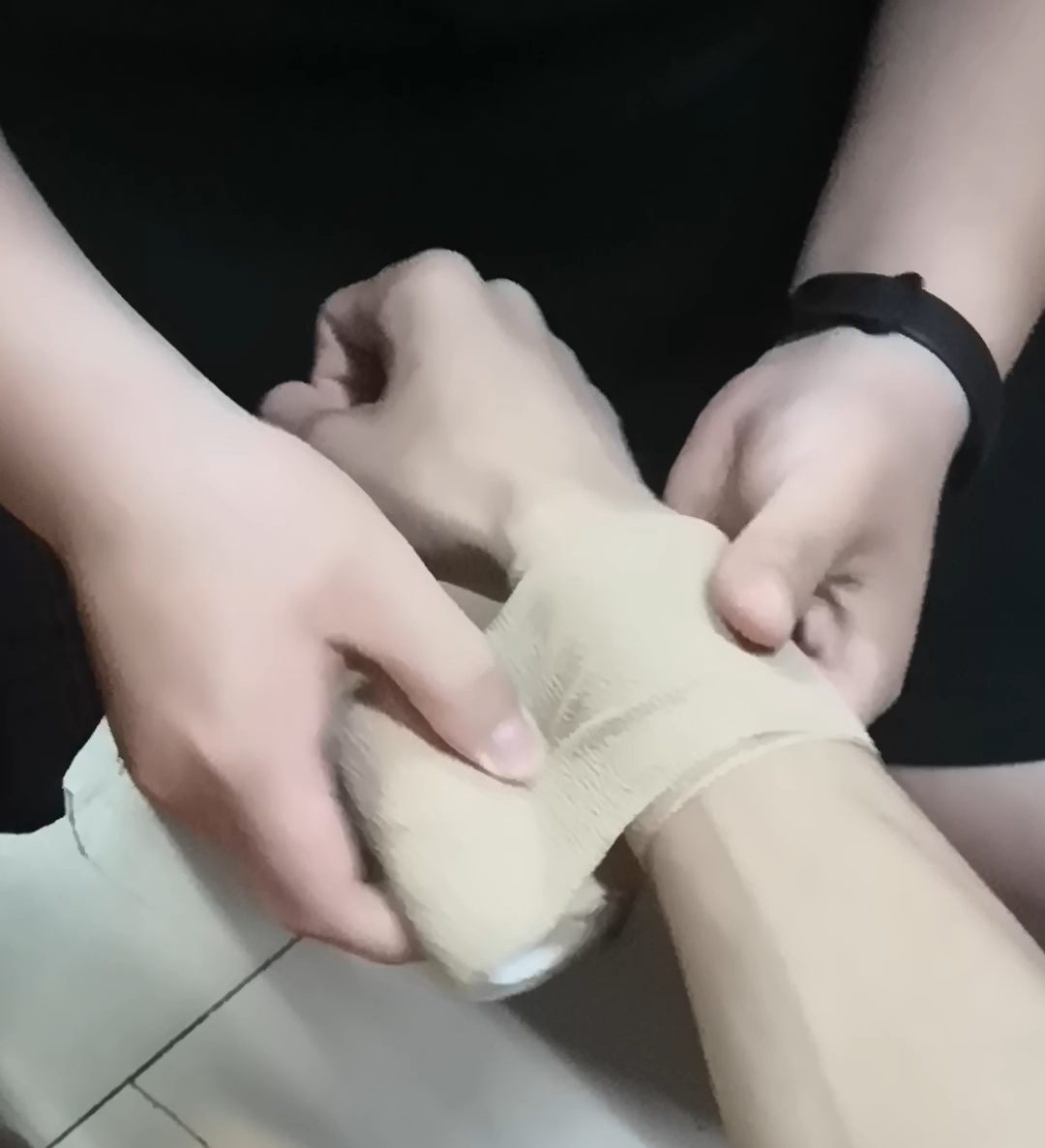 绷带的使用方法