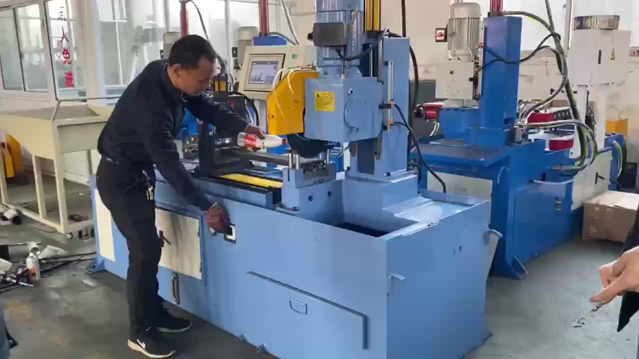 全自动数控下料机、切管机、18x1.6mm钢管9支切割视频