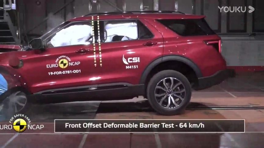 福特硬汉车探险者到底安不安全?看完最新碰撞测试后就知道了