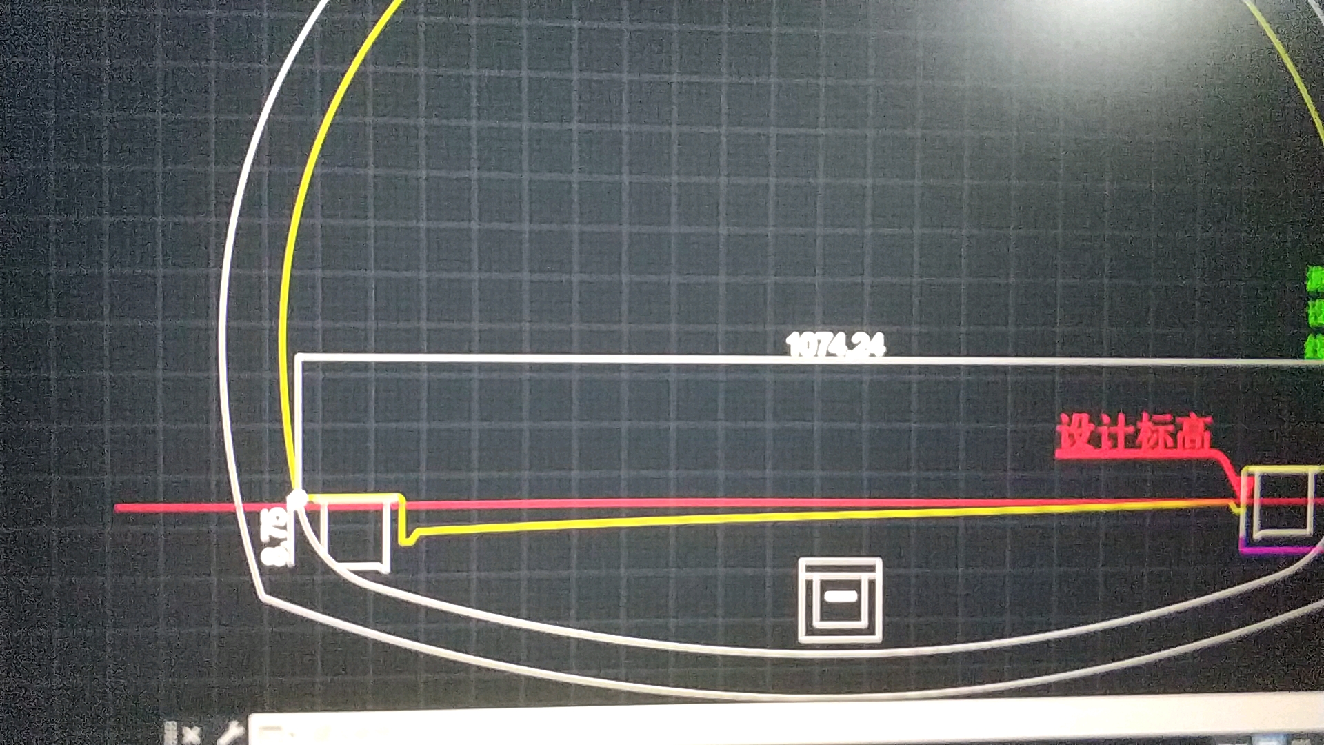 隧道CAD衬砌设计图