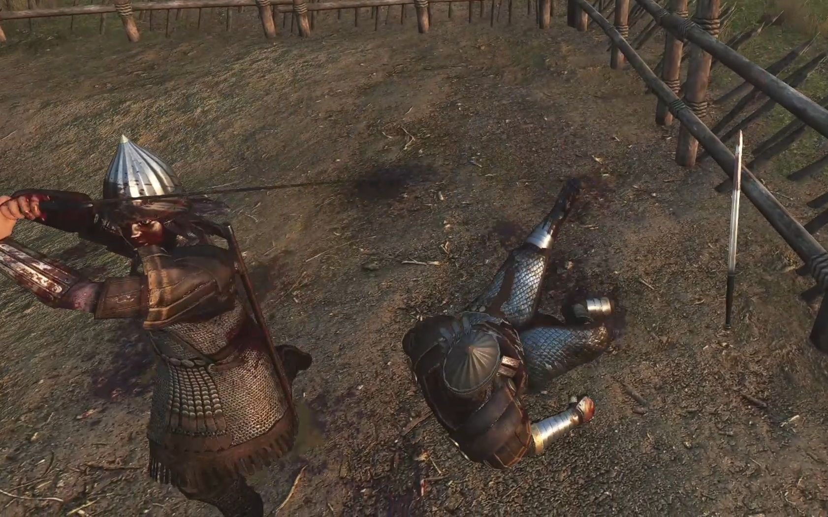 【骑砍2联机】反绕格挡方向及视角控制练习