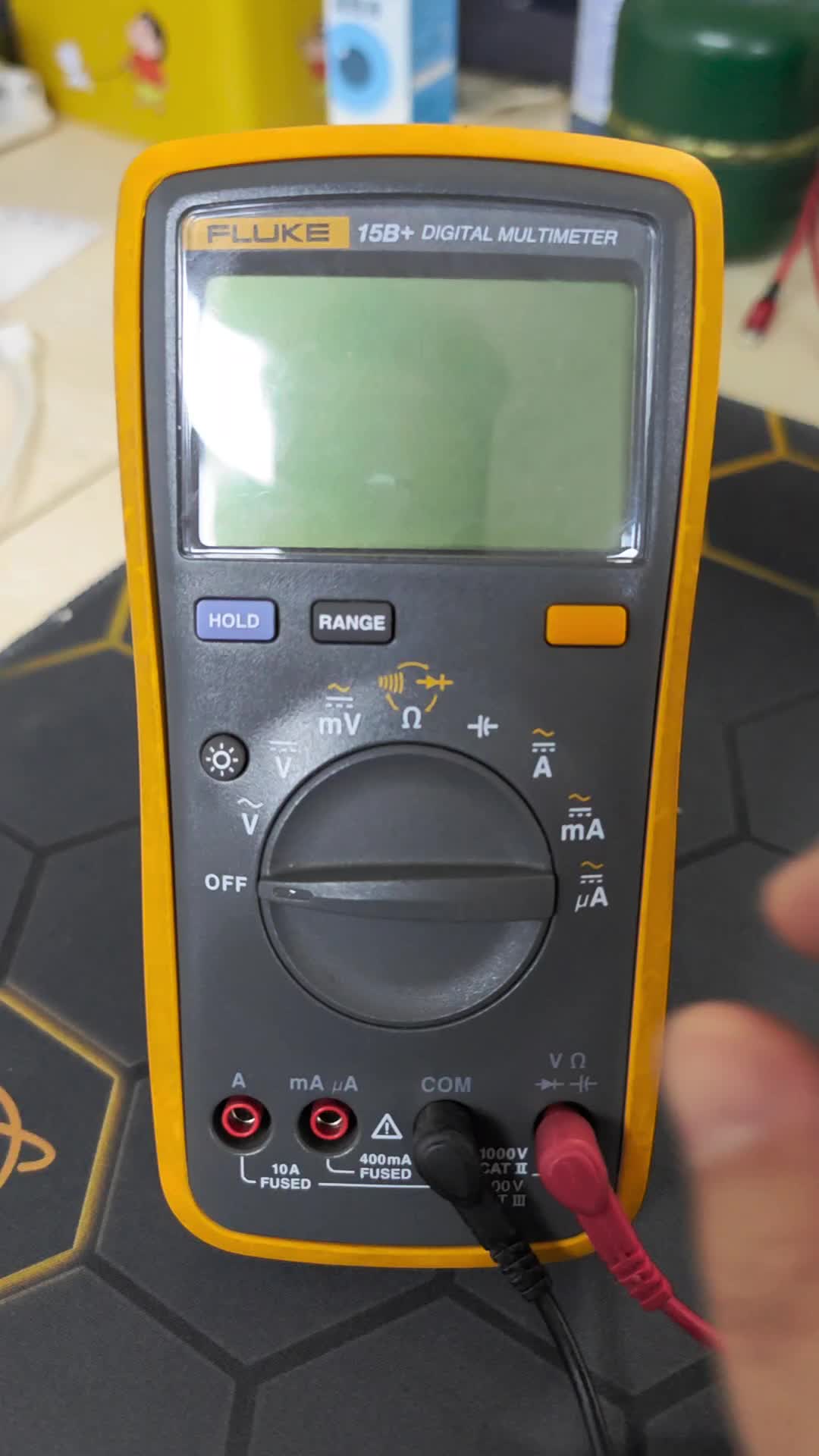 #福禄克万用表 检查保险管是否熔断