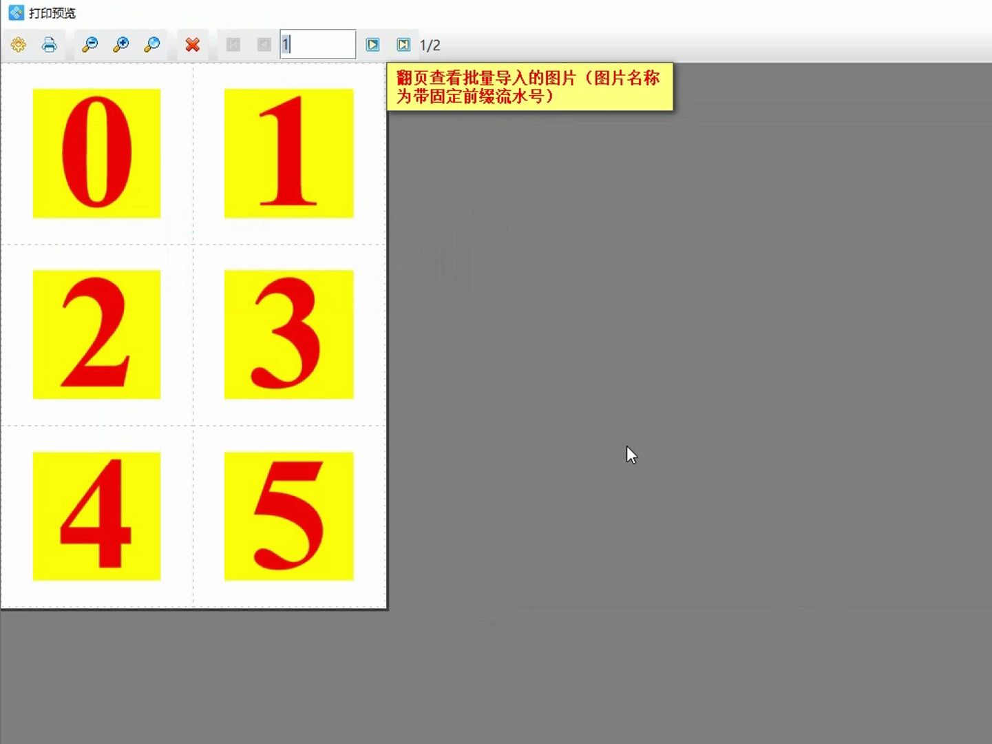 可变数据标签打印软件如何批量导入图片(图片名称为带固定前缀流水号)