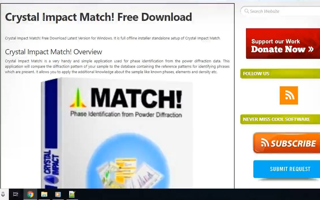 XRD分析软件Match!安装教程