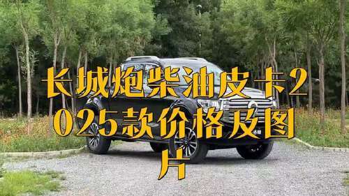 2025款长城炮柴油皮卡震撼上市!价格惊喜配置升级,高清实拍抢先看